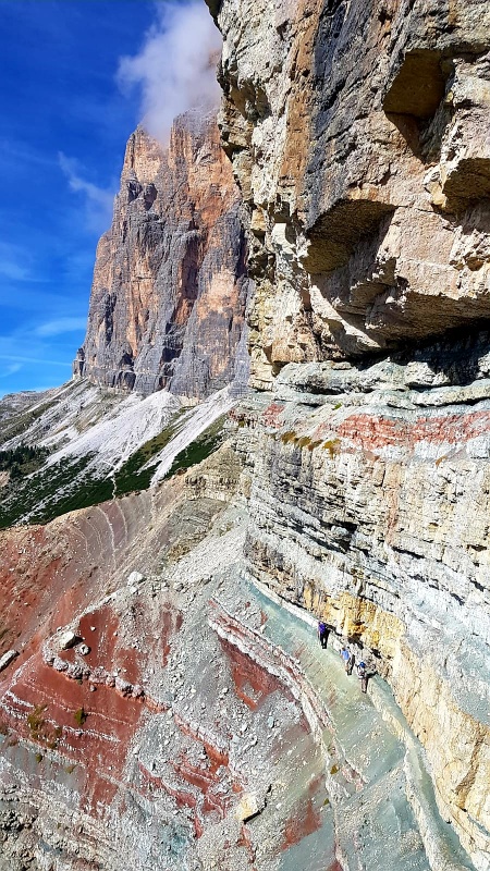 Ferrata Astaldi e Ra Bujela a Cortina – mondi paralleli – 旅行世界