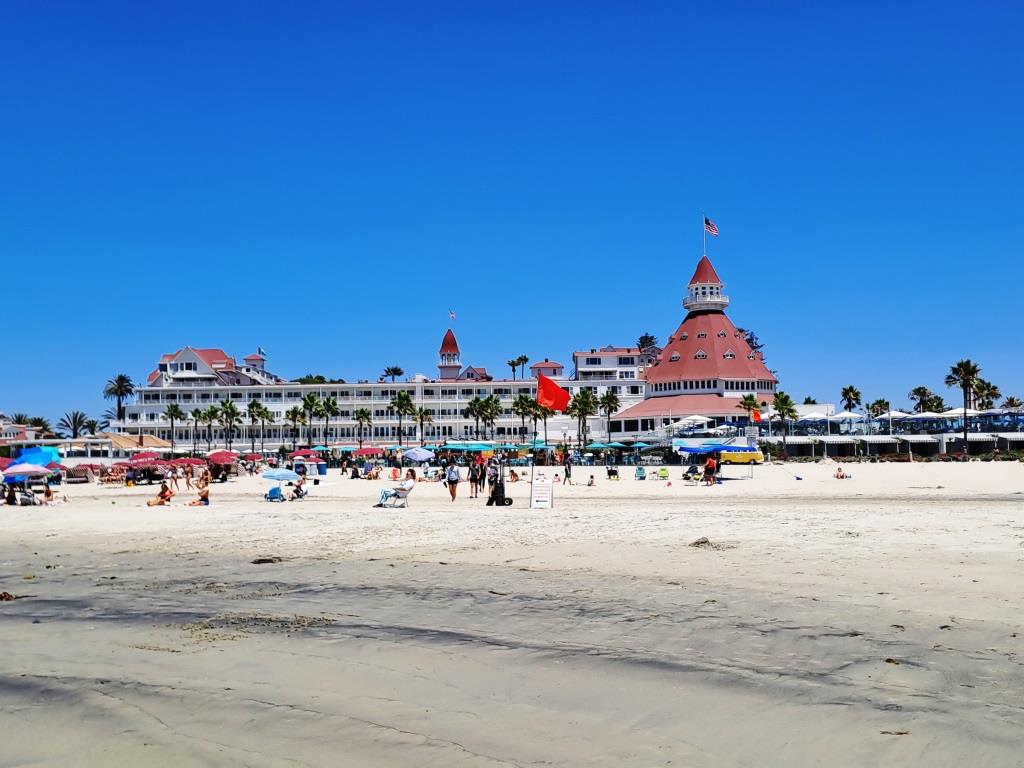 Coronado Hotel e Coronado Beach – mondi paralleli – 旅行世界
